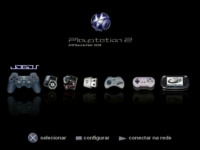 PS2 ELF: Skins para deixar o ulaunchelf como um media center