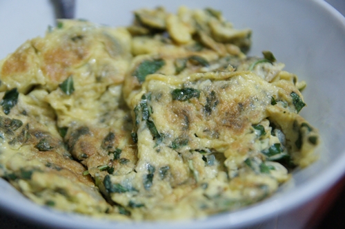 little Joy: Basil Omelette