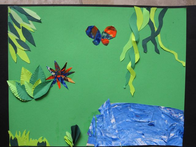 Creator's Joy: Jungle Collage (Henri Rousseau Artist Study)