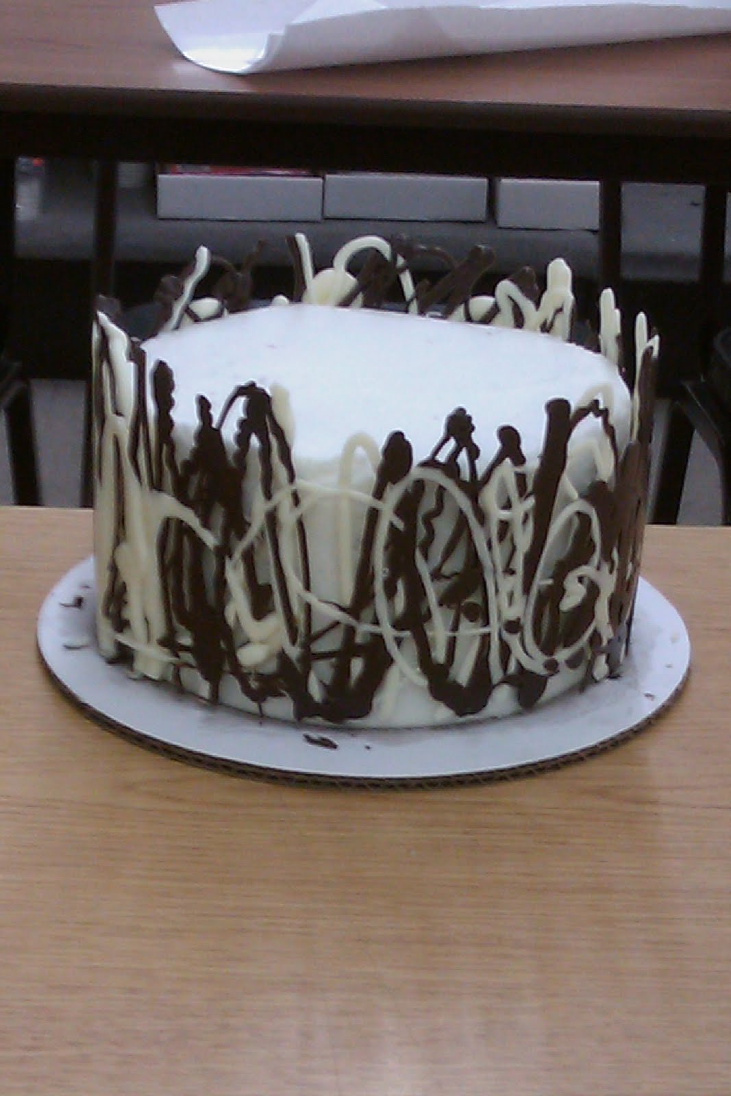 Betty's Batter Blog: Intermediate Cake Class #2: Chocolate Wrapped Cakes