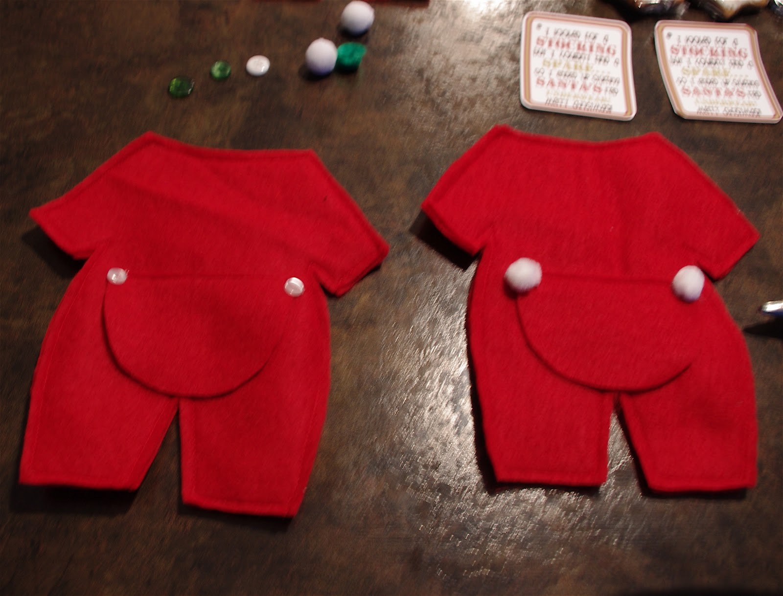 Creative "Try"als: Santa's Long Underwear - Funny Treat Bag Tutorial