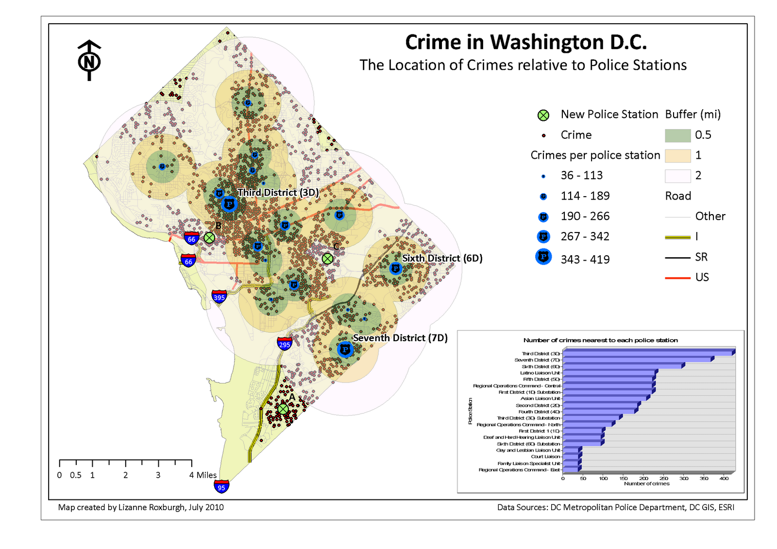 Lizanne's Applications in GIS Blog