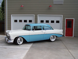 easy street rods: 1956 Chevrolet Delray coupe