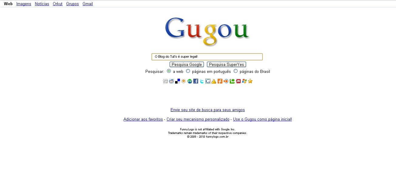 Blog do Tut's: junho 2010