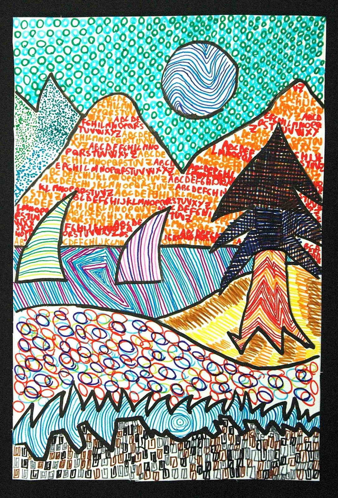 arteascuola: Landscapes of texture