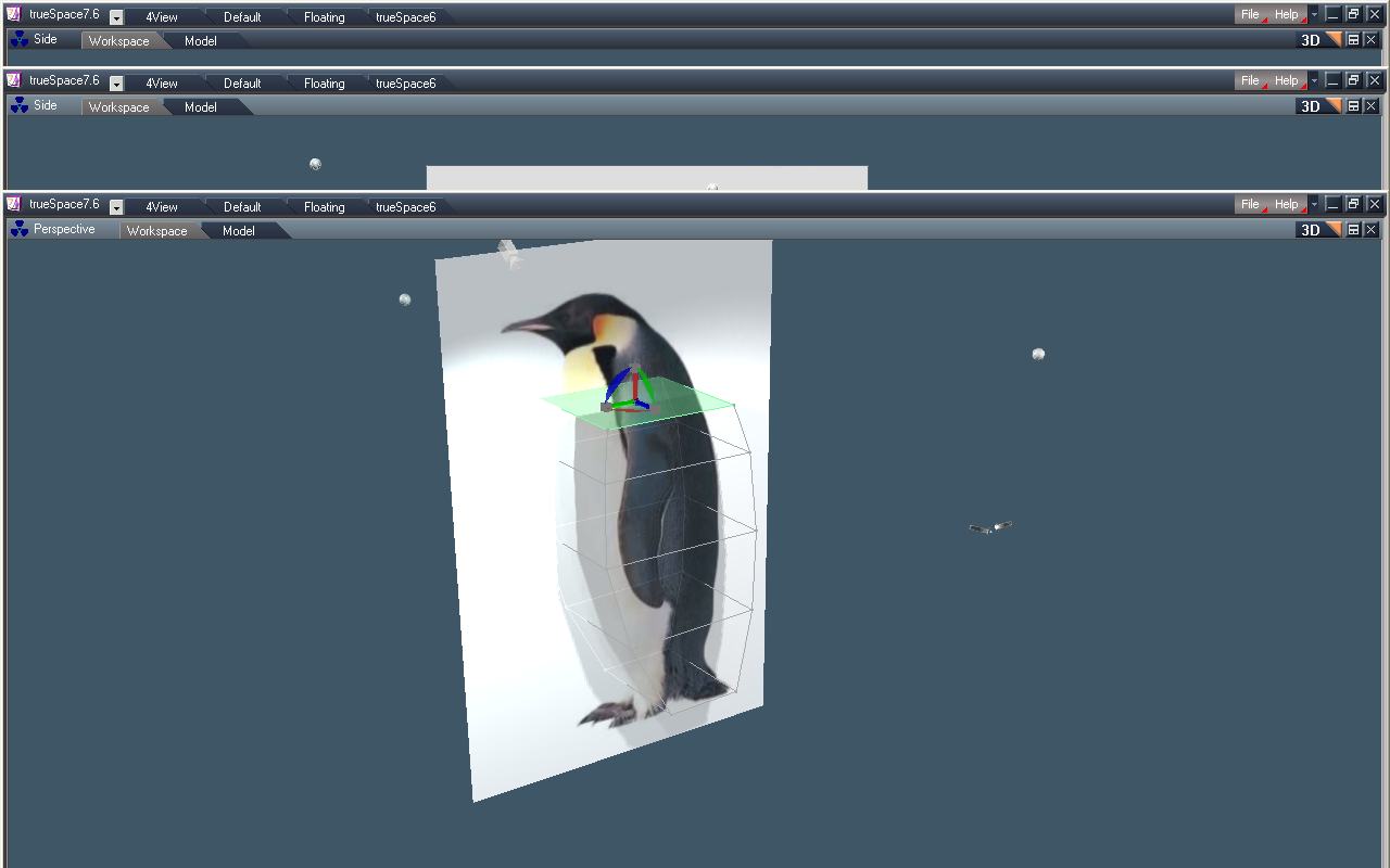 A Warm Welcome to Blender and Truespace Lovers!: Modeling a Penguin in ...