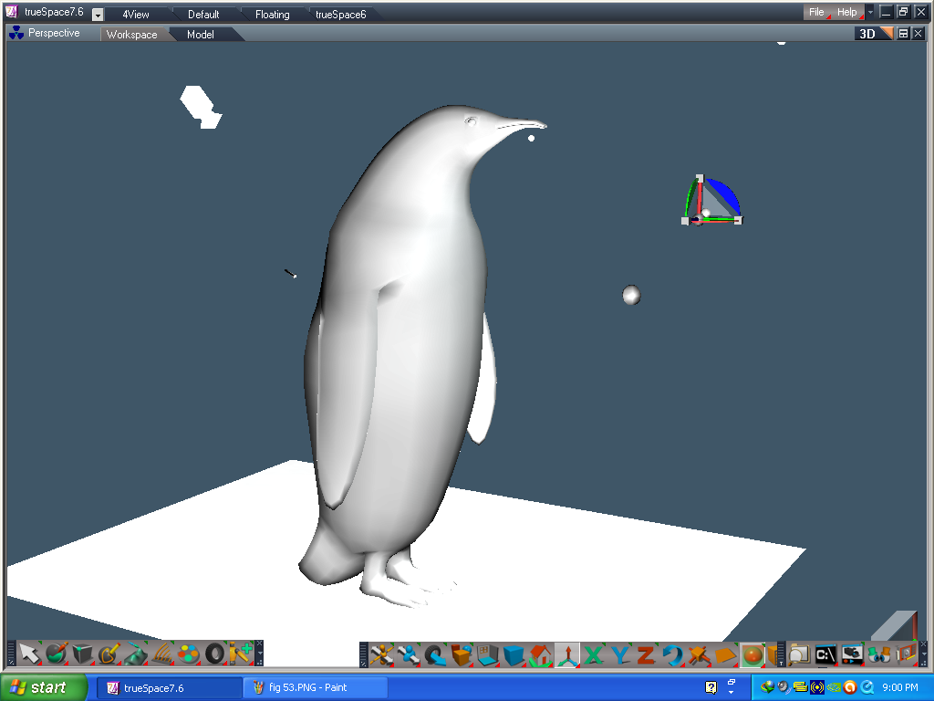 A Warm Welcome to Blender and Truespace Lovers!: Modeling a Penguin in ...