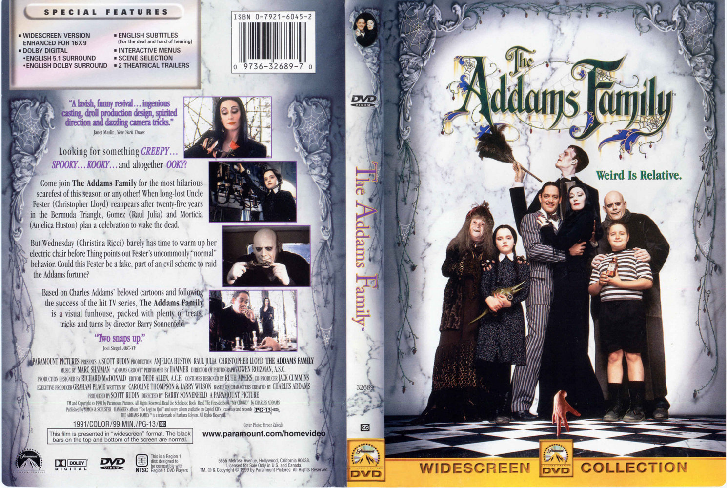 i, write, riot: The Addams Family