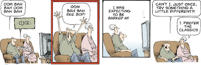 Kleefeld on Comics: Least I Could Non Sequitur, Garfield