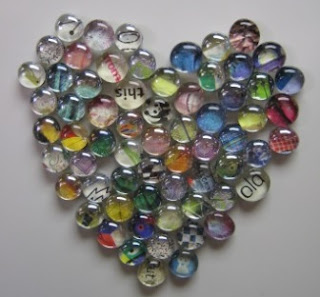 Art for Grown Ups: "Squishy" Marble Magnets