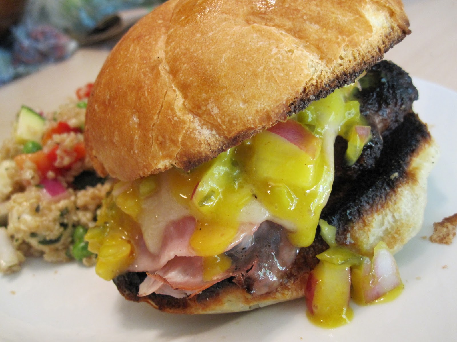 Passionate Perseverance: tasty tuesday...cubano-style burger
