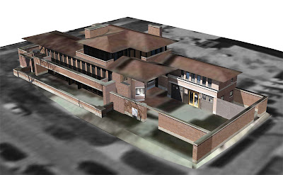 Mi Moleskine Arquitectónico: CASA ROBIE. FRANK L. WRIGHT