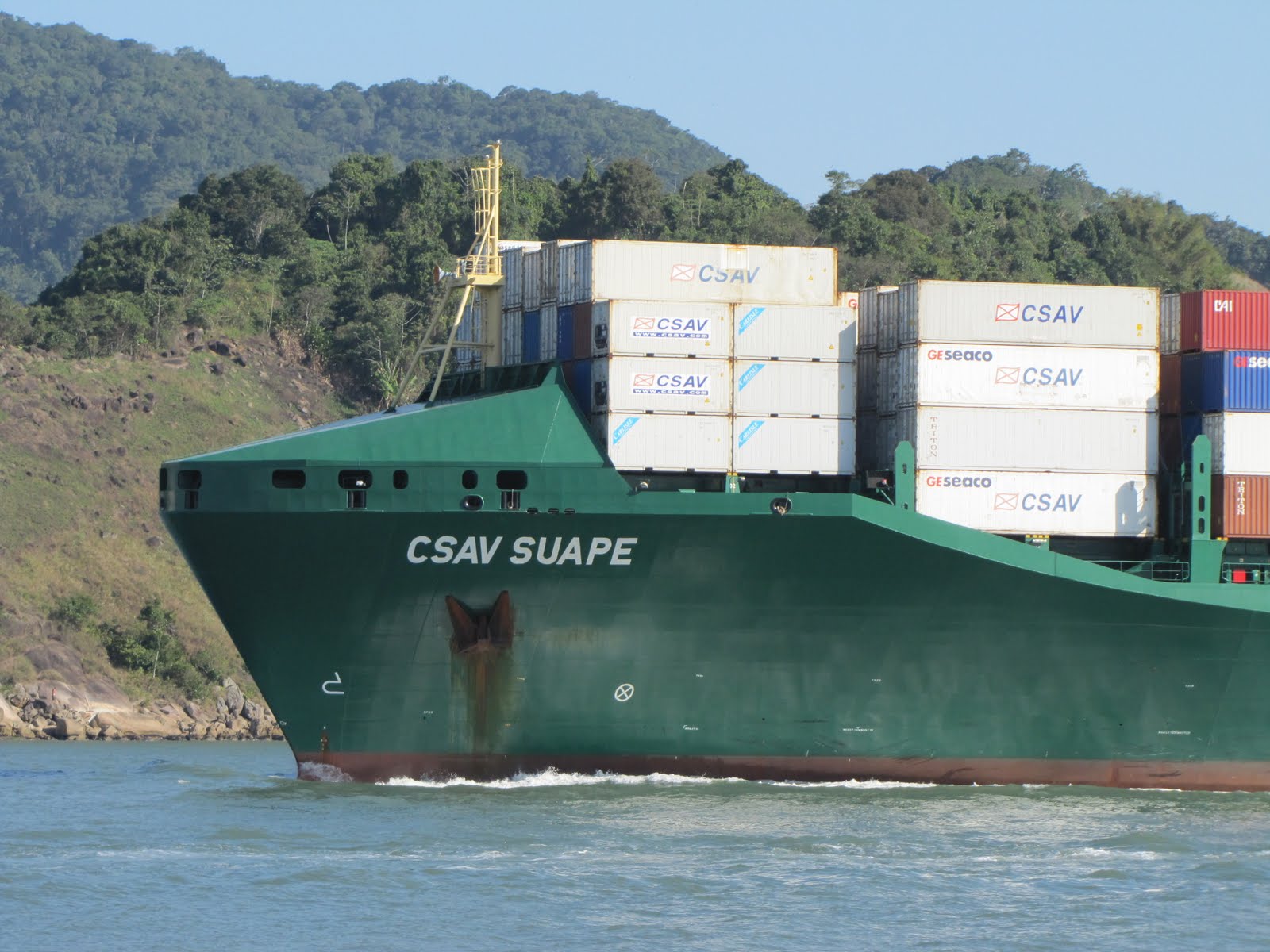 Navios em Santos: CSAV Suape