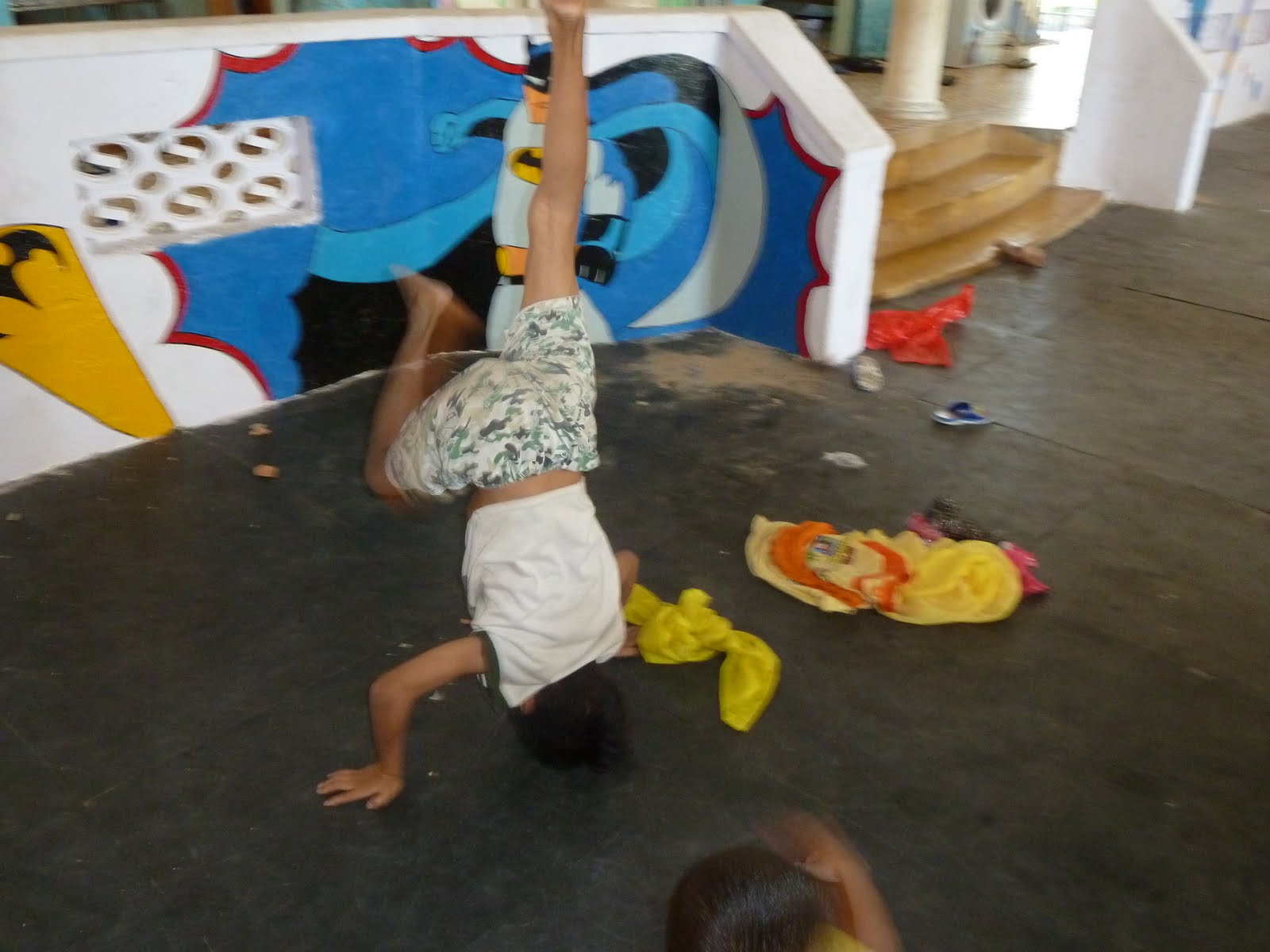 Mhairi in Vietnam: Dressing up at Baby Orphanage