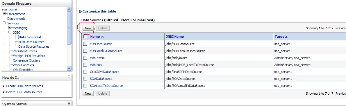 Learning SOA: Creating database resources in SOA Suite 11.1.1.3 -part2 Learning SOA: Creating database resources in SOA Suite 11.1.1.3 -part2