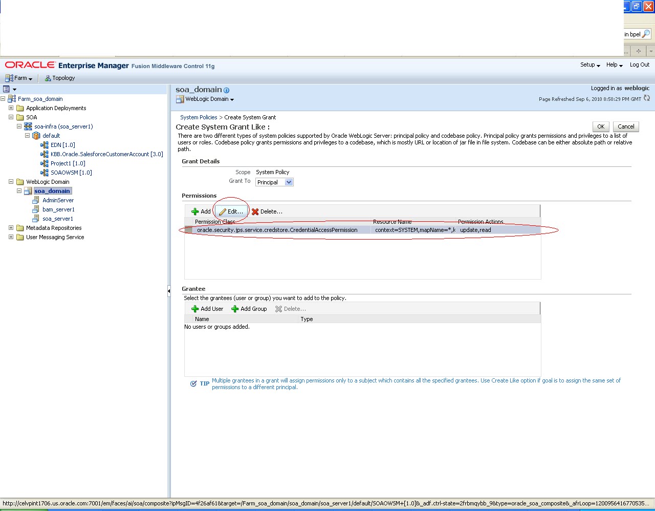 Murty's Blog....: Adding Security policies to SOA Suite 11g web Services
