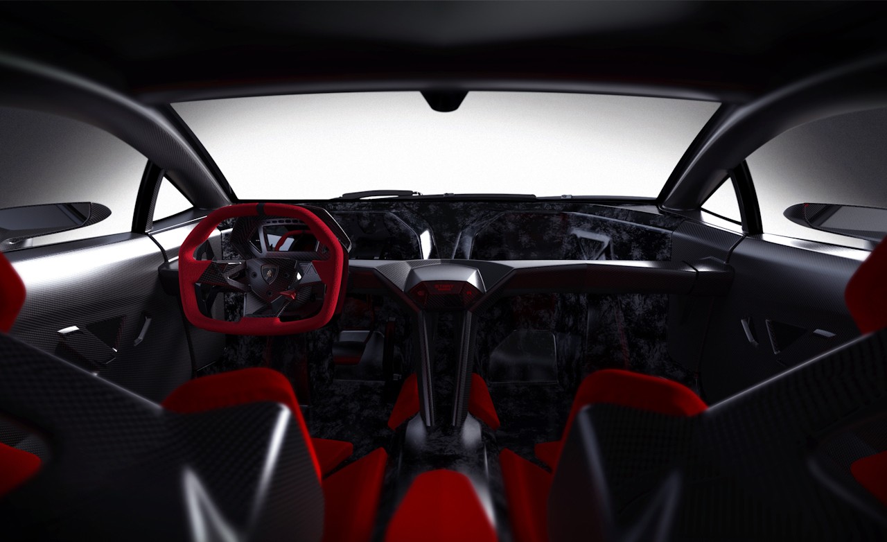 Hybrid Cars Gallery: Lamborghini Sesto Elemento Concept First Look