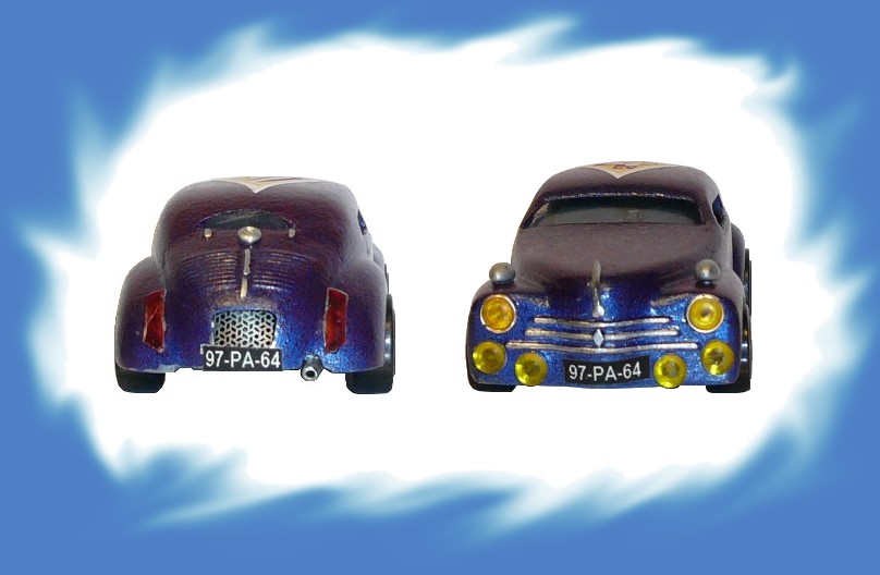 Garage de poche Jipé: 4cv Custom