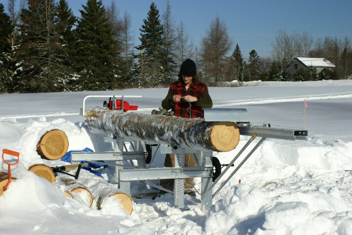 Kyle's piece of dirt: The new sawmill