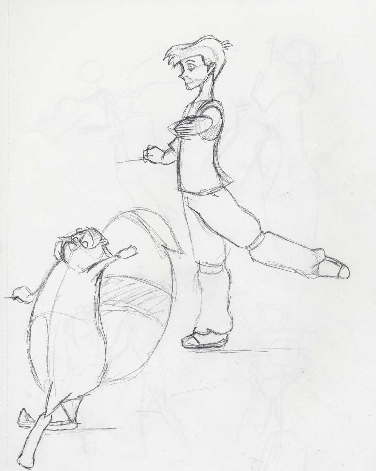 Mitchell Herron-Jacobs Life Drawing Blog: Continuous Movement Drawings