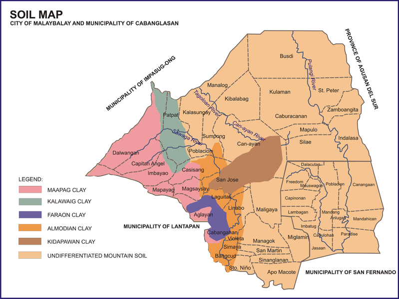 Nature Scape: Bukidnon Map