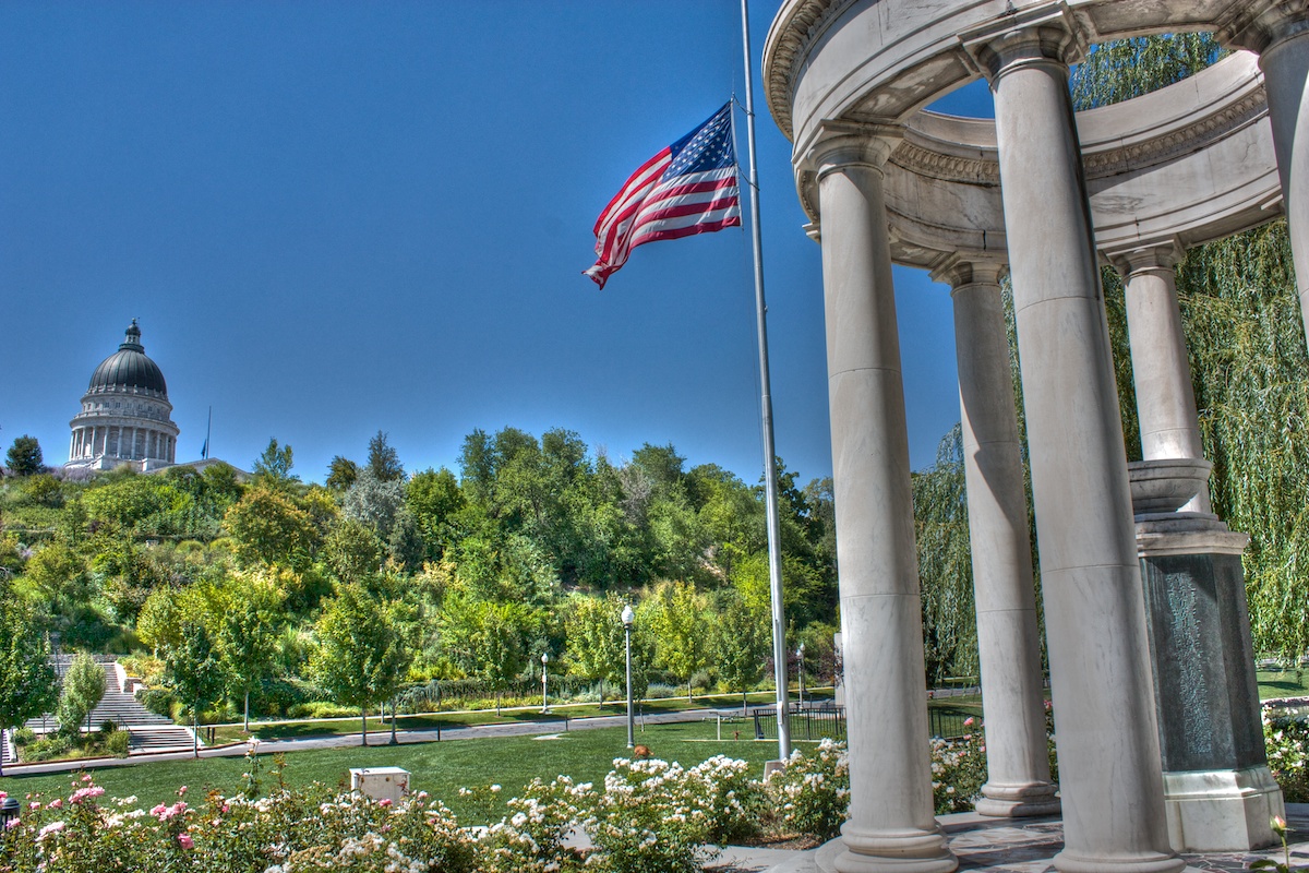 Memory Grove Park WW1 Monument
