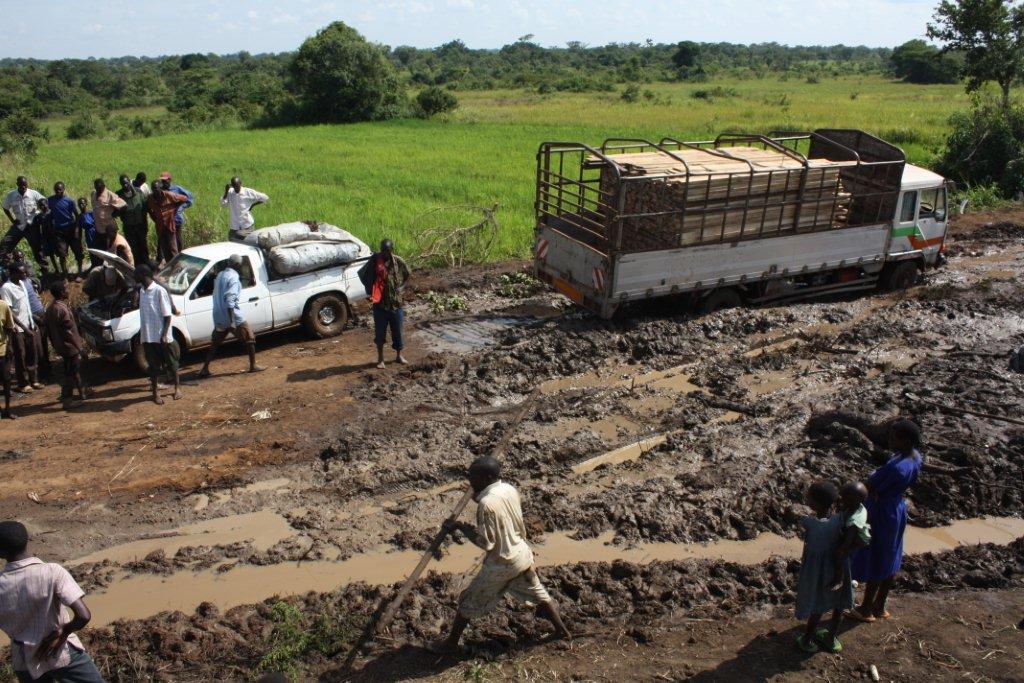 In the Pearl of Africa: Ugandan Roads