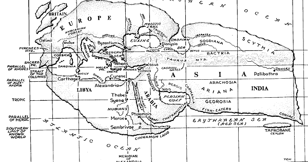 HISTORIA CLASICA: Estrabón, el geógrafo de hace 2000 años