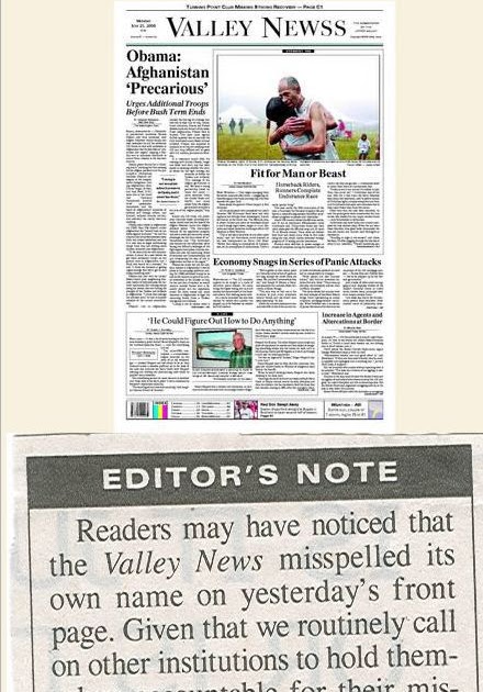 mdolla: 15 hilarious Newspaper mistakes and apology notes