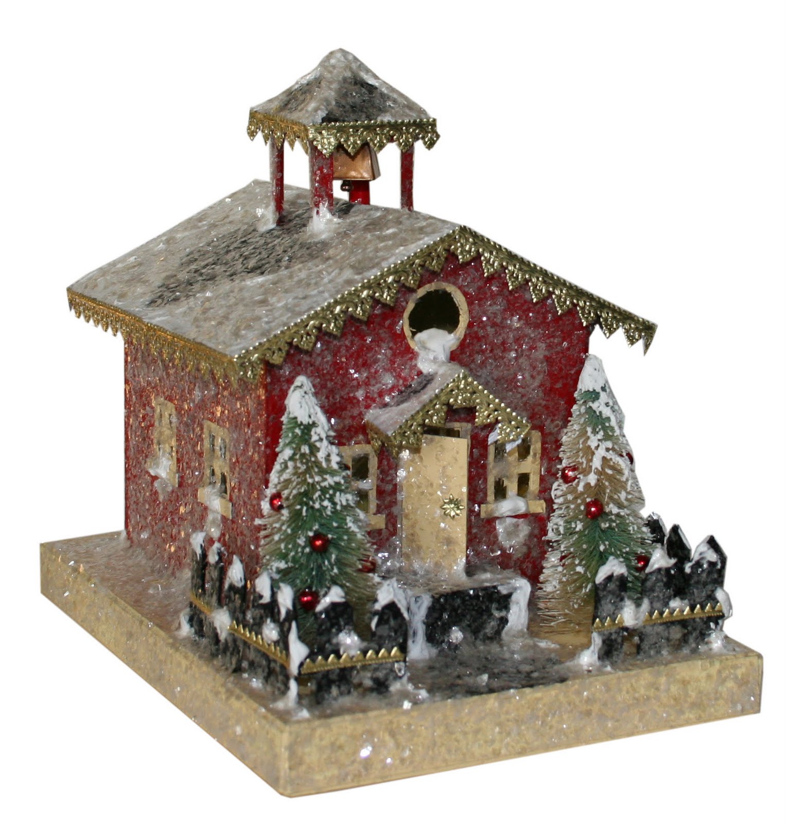 32˙ North Supplies: Making Putz Houses