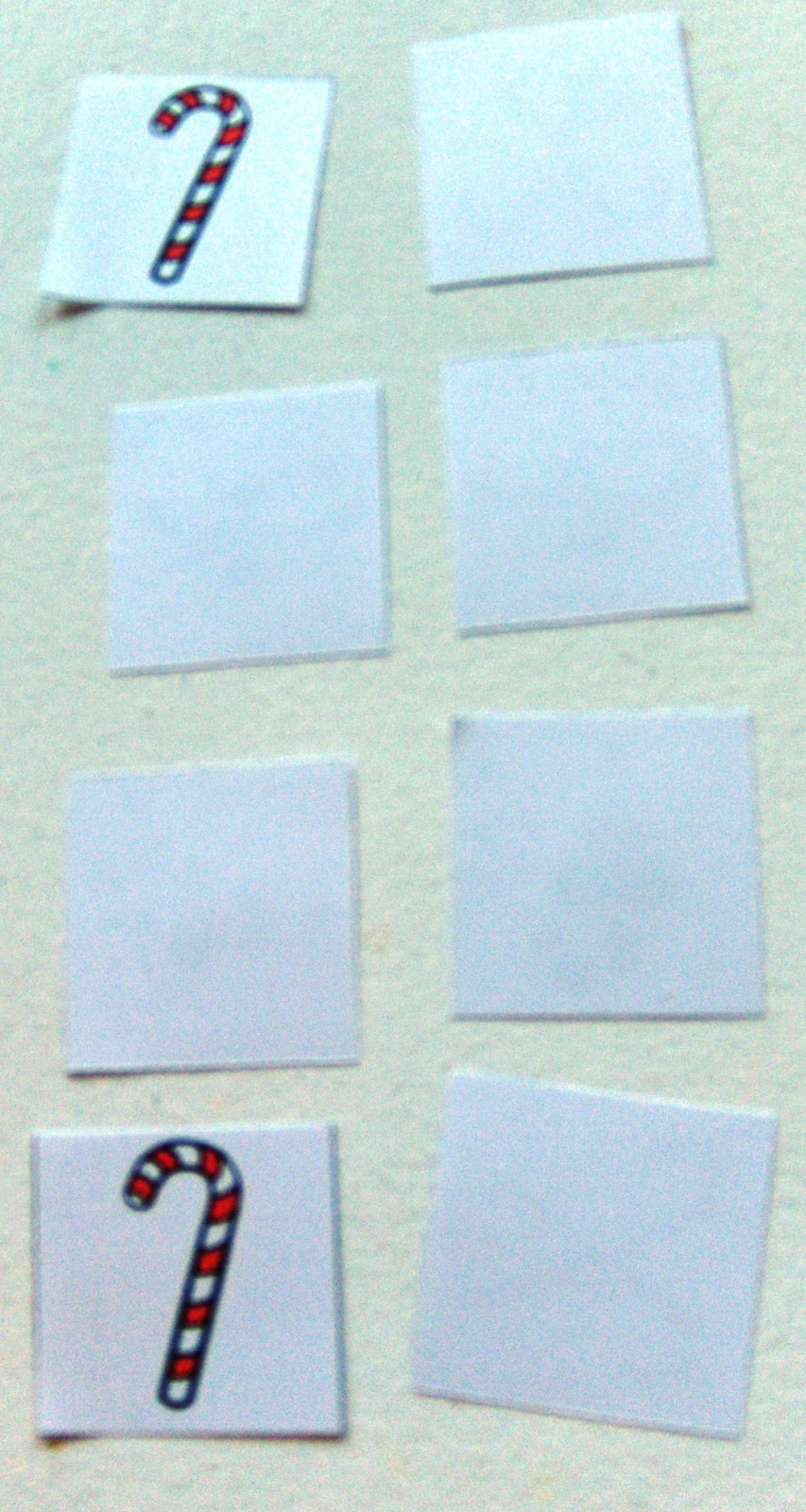 Candy Cane Matching/Memory (printable) - The Activity Mom