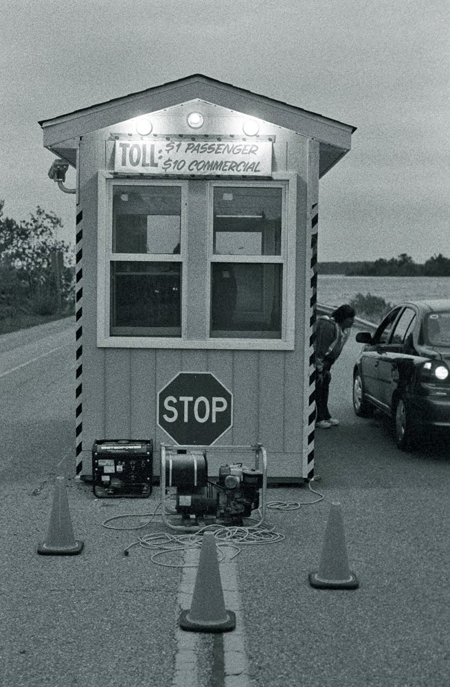 Robert Jones Photo: Couchiching Nation Takes Down Toll Booth, Wins ...