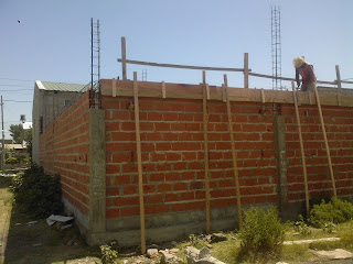 Capilla de la Virgen Milagrosa: ARMADO ENCADENADO SUPERIOR h: 2.60m.