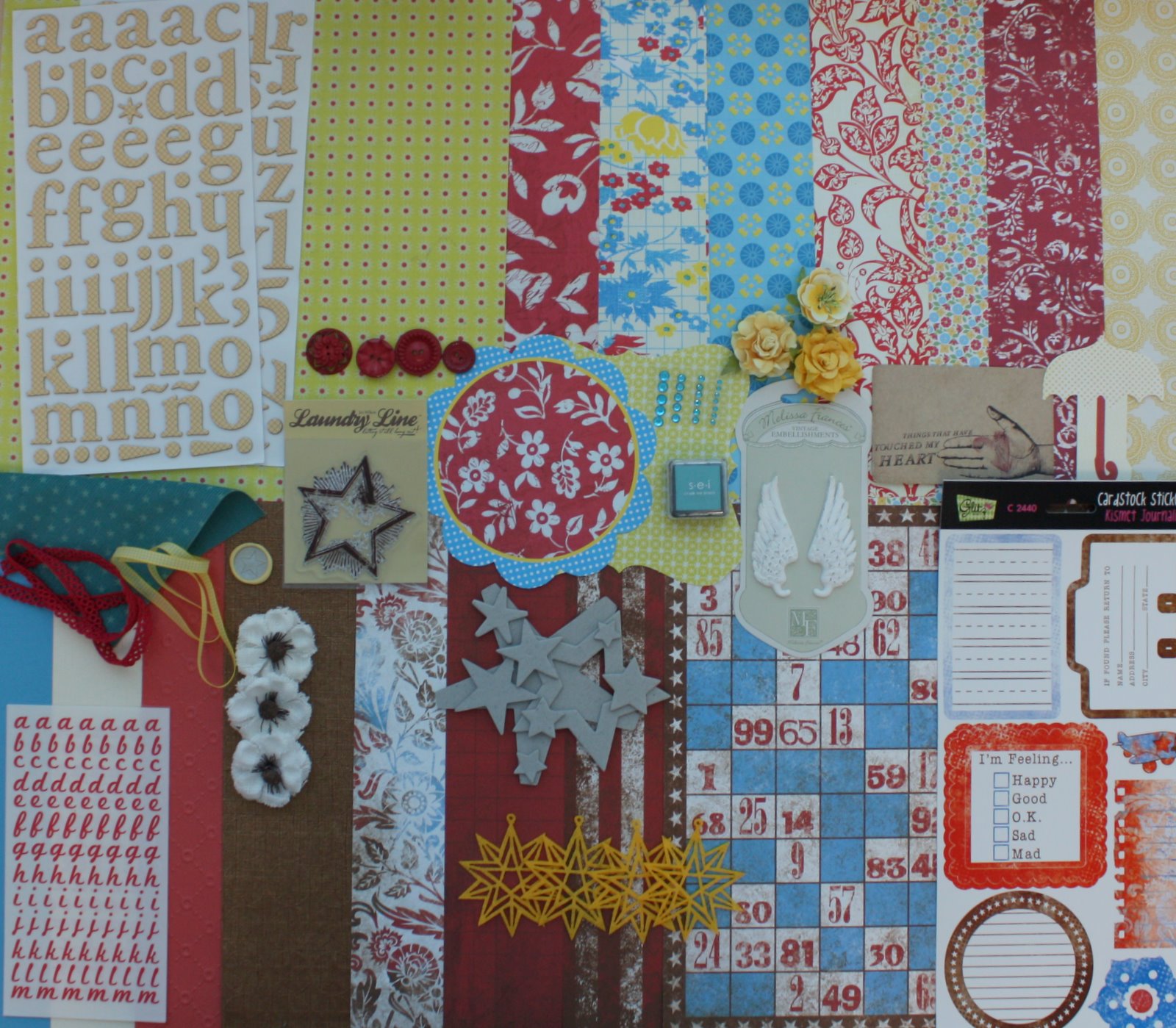 Glitz Design: "Scrapbooking From The Inside Out" kit giveaway!!