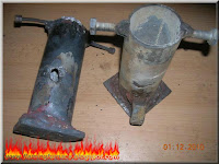 Foundry gas burner ~ Metal casting projects