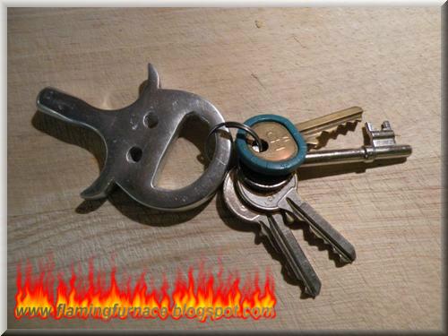 Sand casting Aluminum Key Fob ~ Metal casting projects