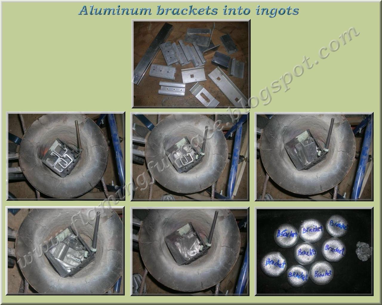 Aluminum ingots for the foundry ~ Metal casting projects