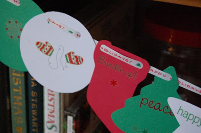 Heritage Schoolhouse: Simple Paper Christmas Garland