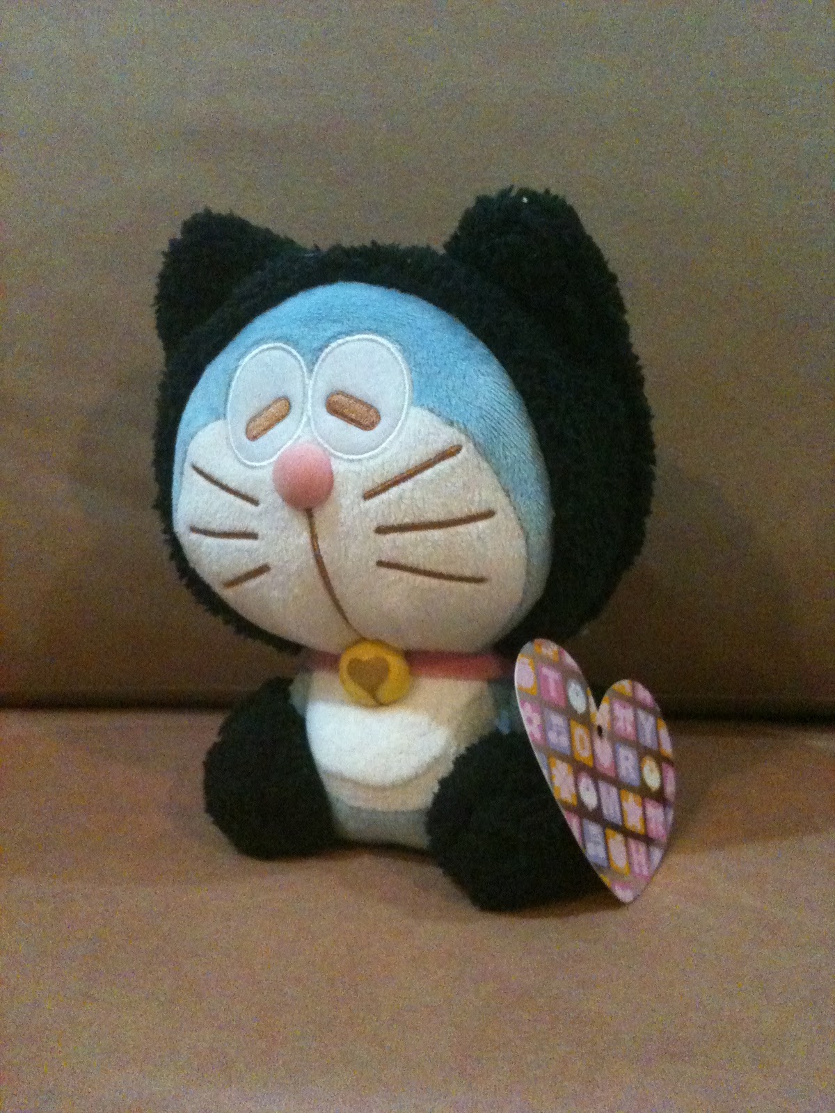 UFO Catcher Fan: Black Doraemon Relax ~ 20cm Plush