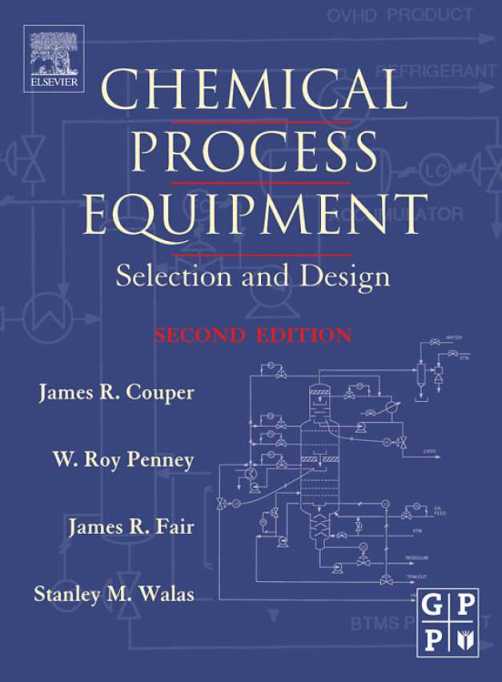 Free Chemical Engineering Books: Chemical Process Equipment-Selection ...