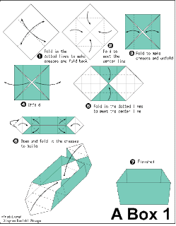 ♥ Sweet Tresa ♥¸¸.•*¨*•: How to Fold Paper Box as Gift Box