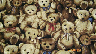 Welcome to Mostly Bears... The Blog: New bear themed cotton fabric just ...