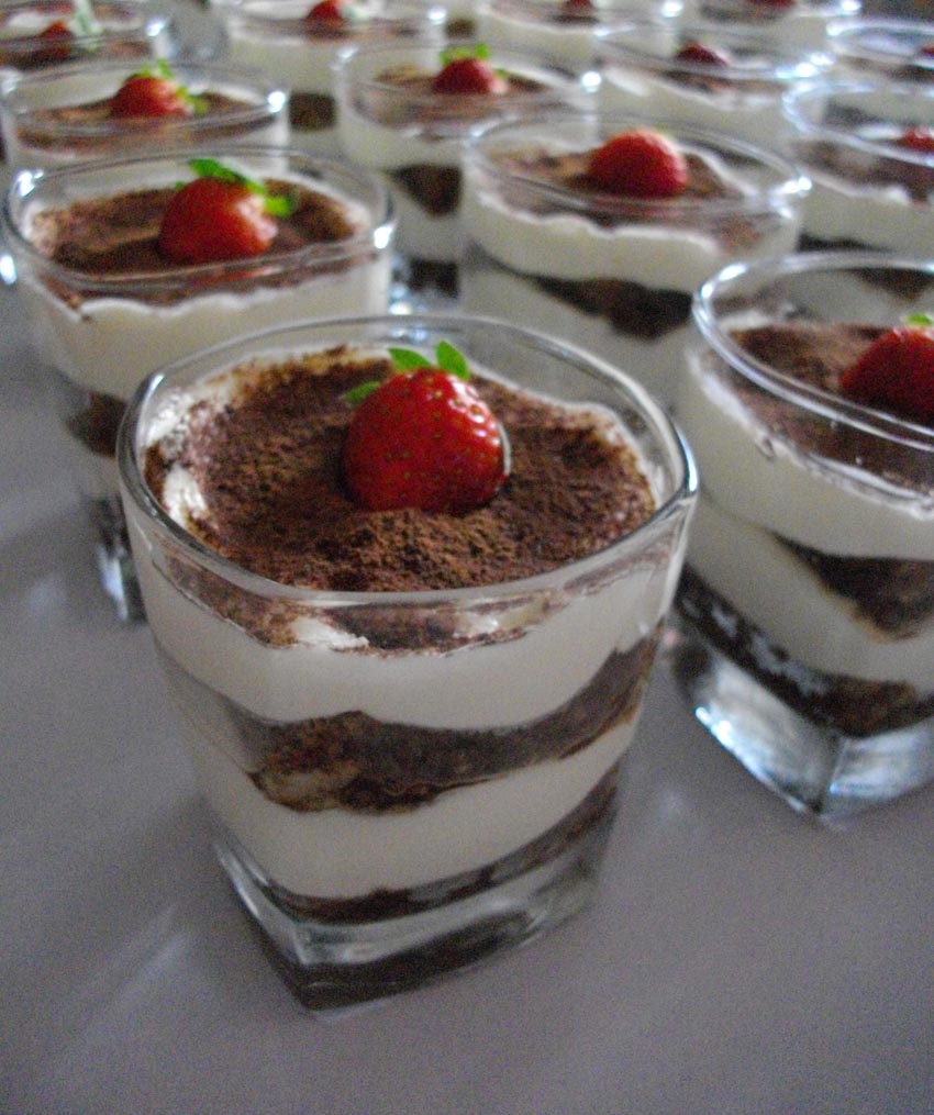 Shekinah Deli: Tiramisu verrines
