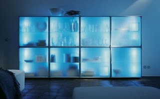 Montled: Muebles iluminados con Leds