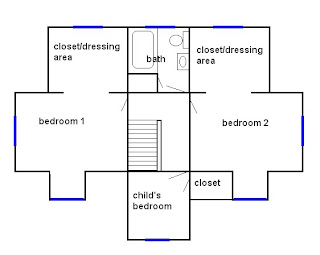 Jane's Home: Before and During: Upstairs