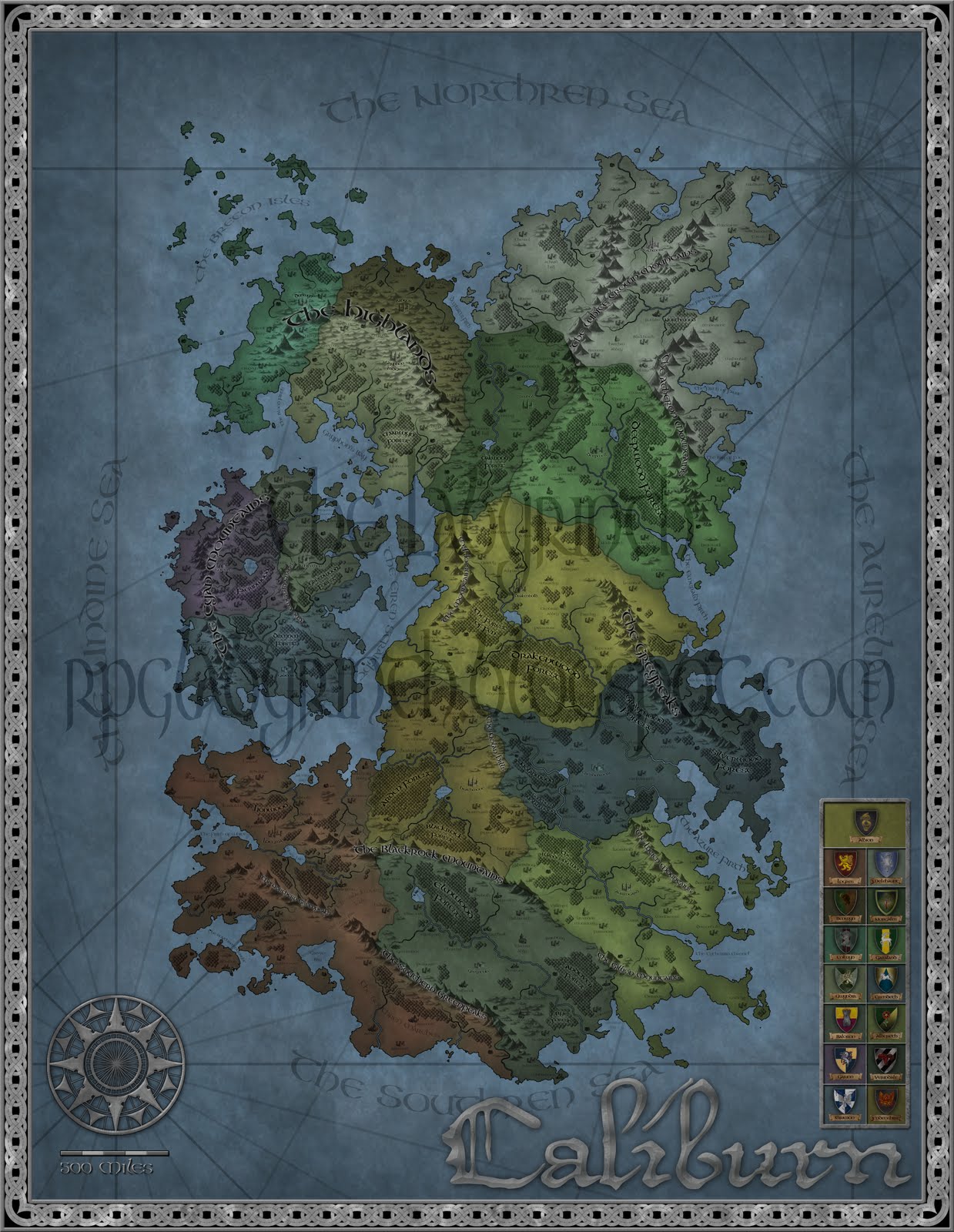 The Labyrinth: Final Campaign Map