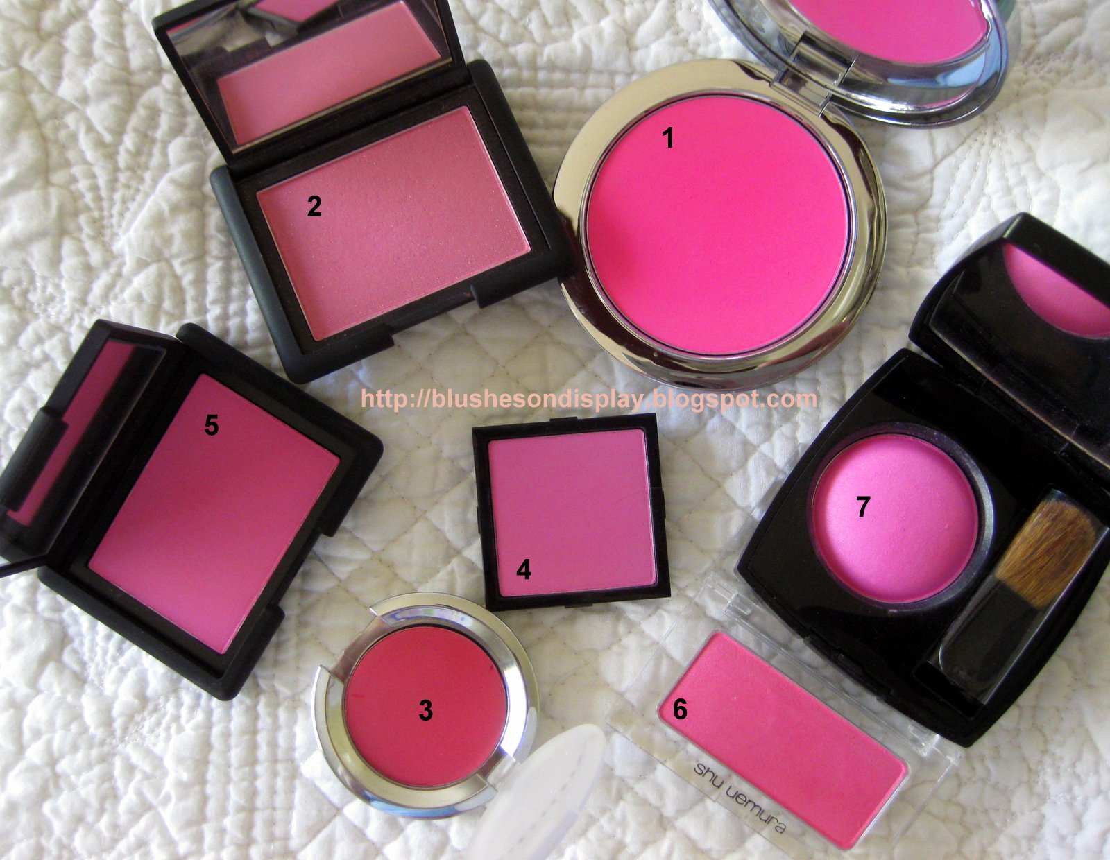 Blushes on Display: Week 1, Day 7. Bright Pink Blush--Chanel Turbulent