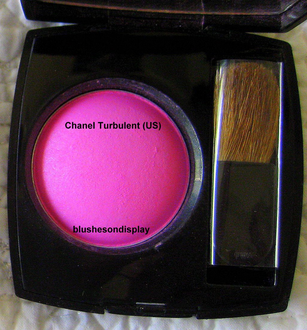 Blushes on Display: Week 1, Day 7. Bright Pink Blush--Chanel Turbulent