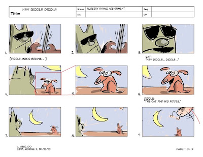My Storyboard Blog Page: Module 3: Nursery Rhyme Storyboard