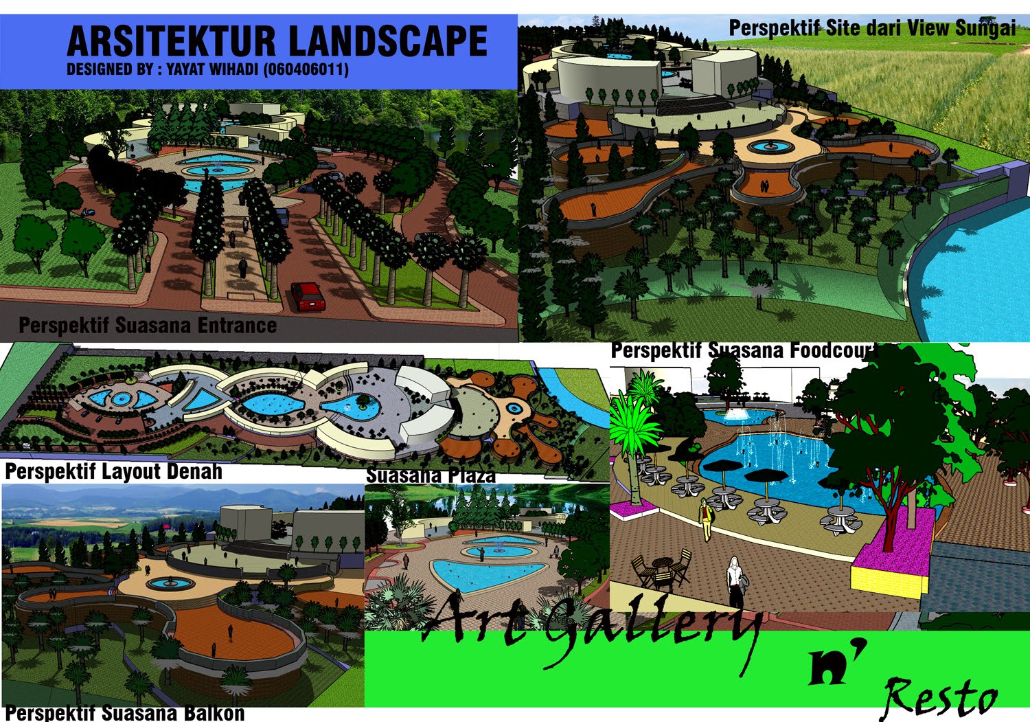 TKA-463 Arsitektur Lansekap: Maret 2010